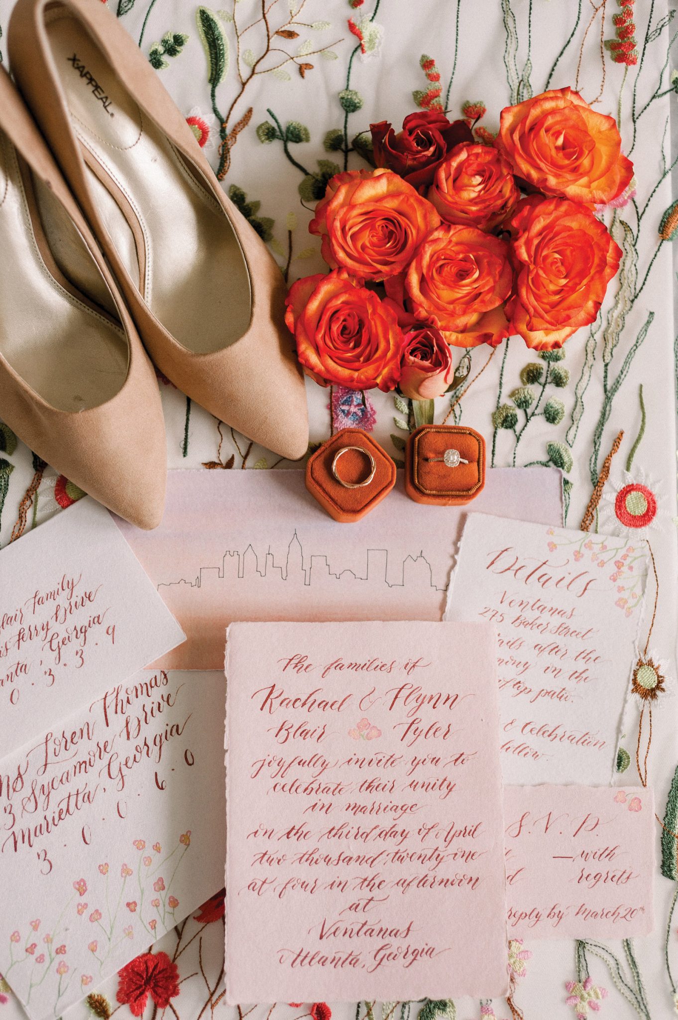 Incorporating Pantone's "Peach Fuzz" Color of the Year into Your Wedding