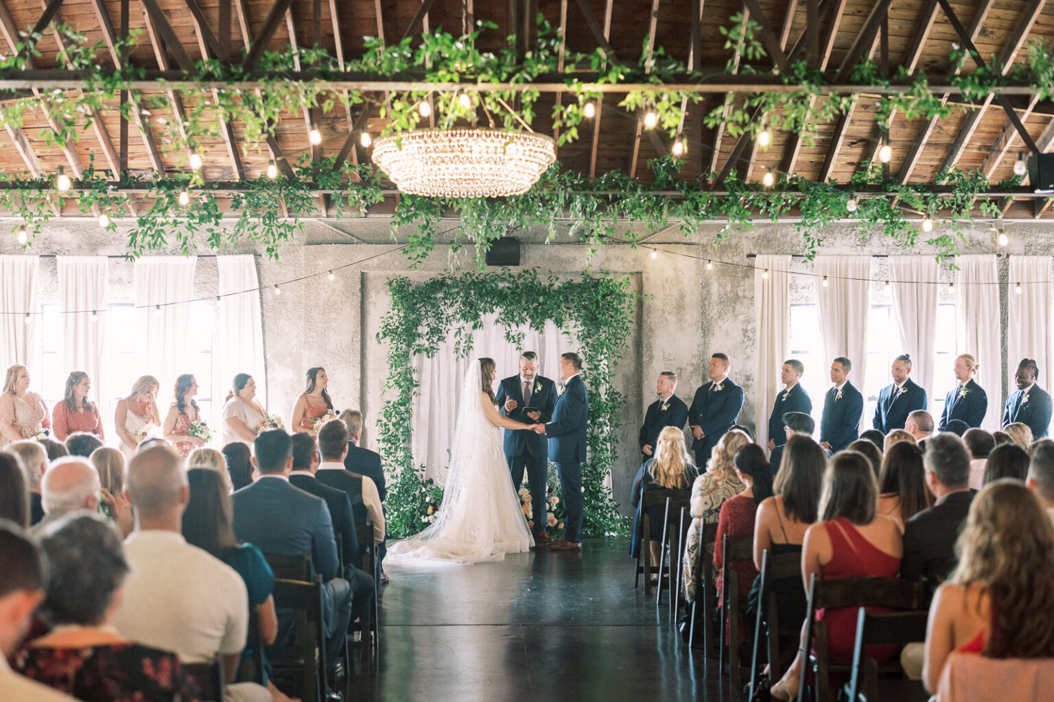 Pretty in Pastel: Kaylan & Lamar's Historic DeKalb Courthouse Wedding